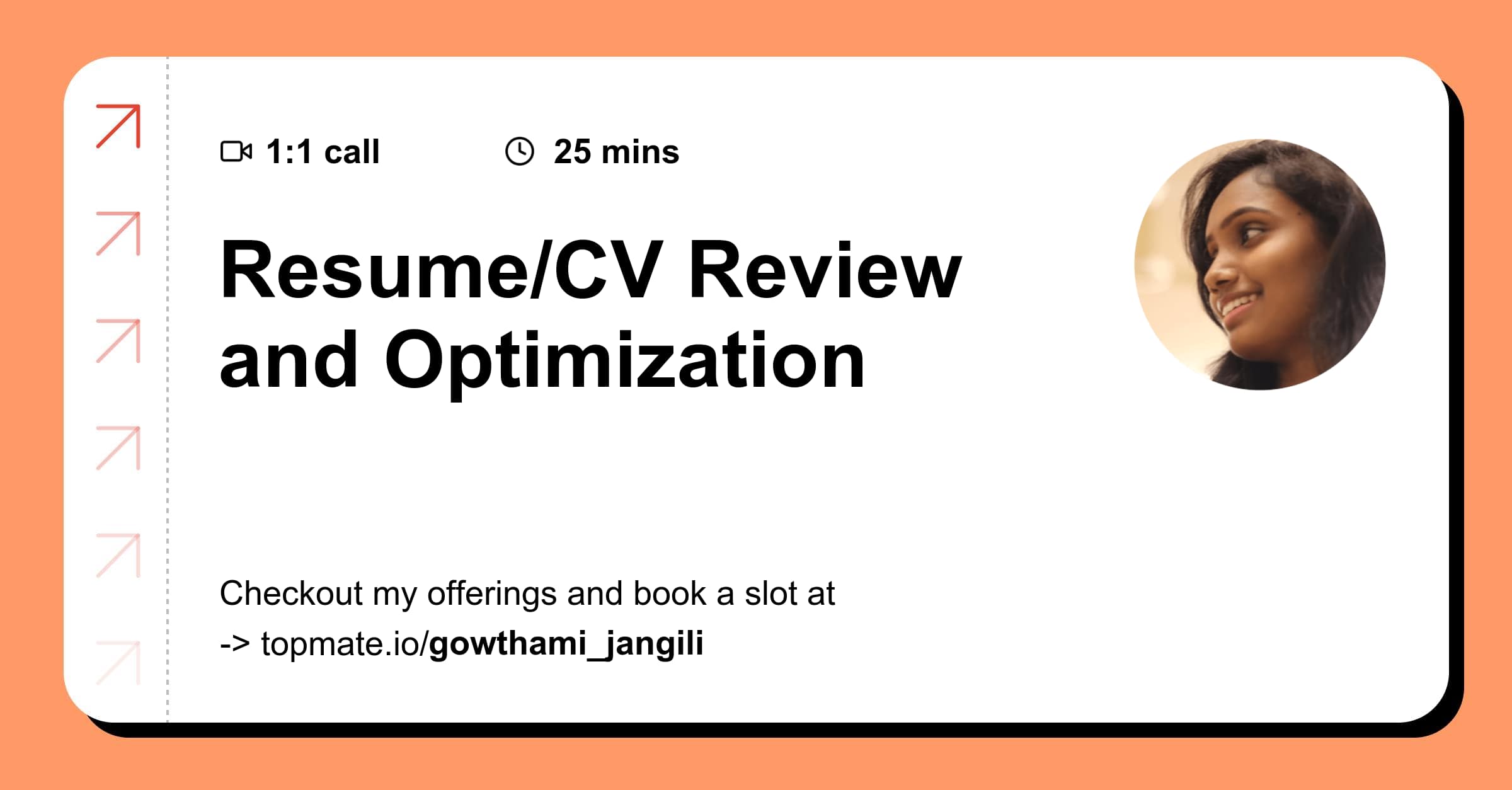 Resume/CV Review with Gowthami Jangili